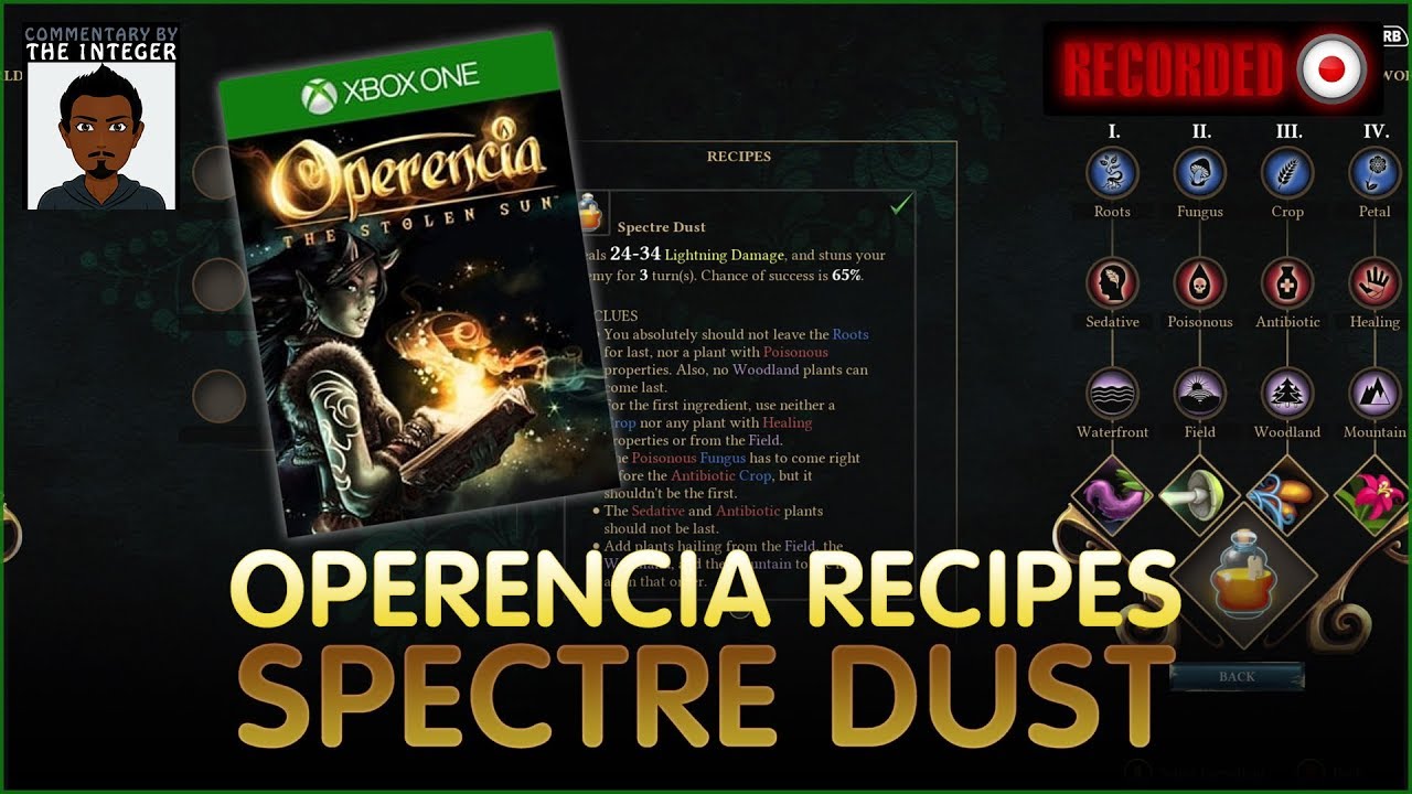 Operencia The Stolen Sun Spectre Dust #16 - YouTube