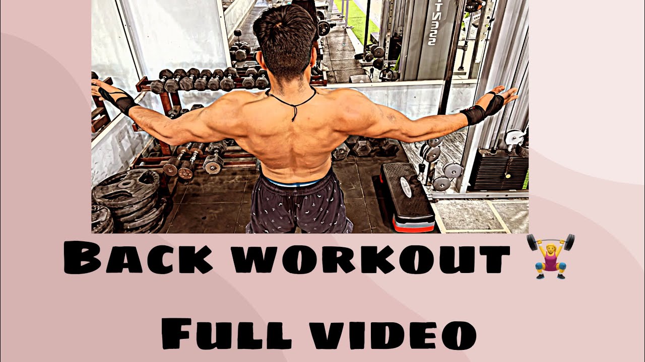 Back workout full video #youtube #video #motivation #gymmotivation # ...