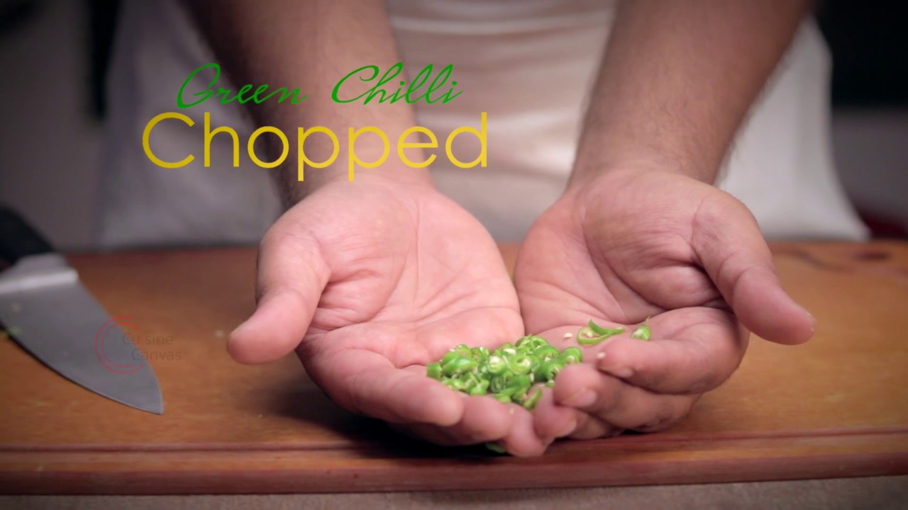 #ChoppingBoardSeries | Finely Chopped Green Chillies | How To Cut A ...