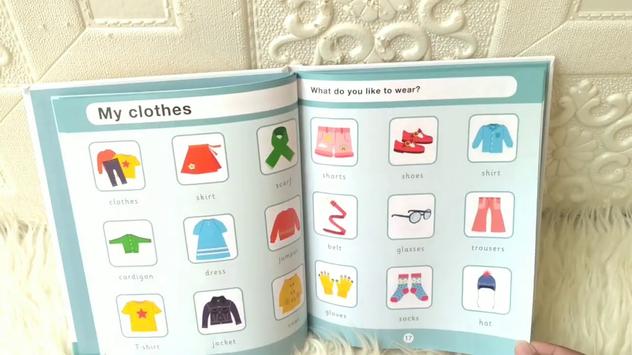 Help With Homework - Easy English My Things Vocabulary Book - YouTube