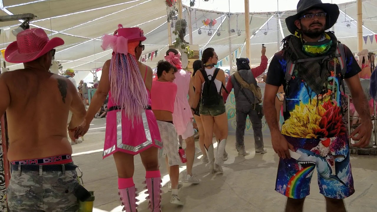 Day 7: Pink Ride. Burning Man 2019 - YouTube