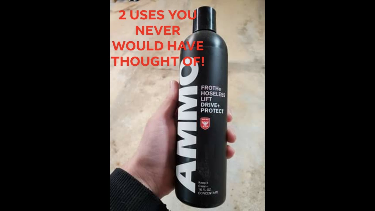 Ammo Frothe Hoseless Lift review and 3 uses - YouTube