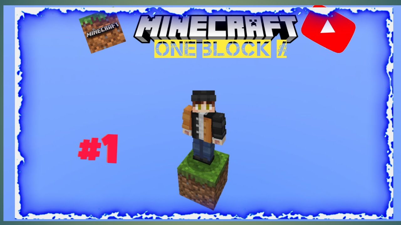 ️NEW MINECRAFT ONE BLOCK WITH REALISTIC GRAPHICS 28 days ️ - YouTube