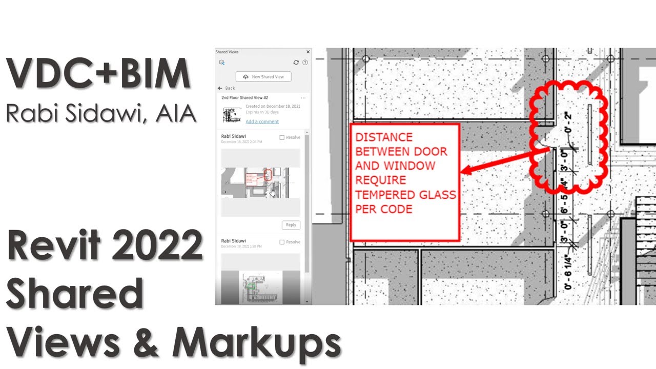 Revit 2022 Shared Views & Markups 4K - YouTube