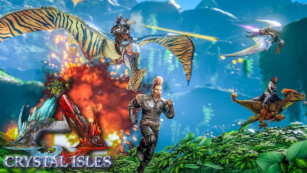 🔴Snake And Ladder Event Ark Survival Evolved Crystal isles I GAMEPLAY ...