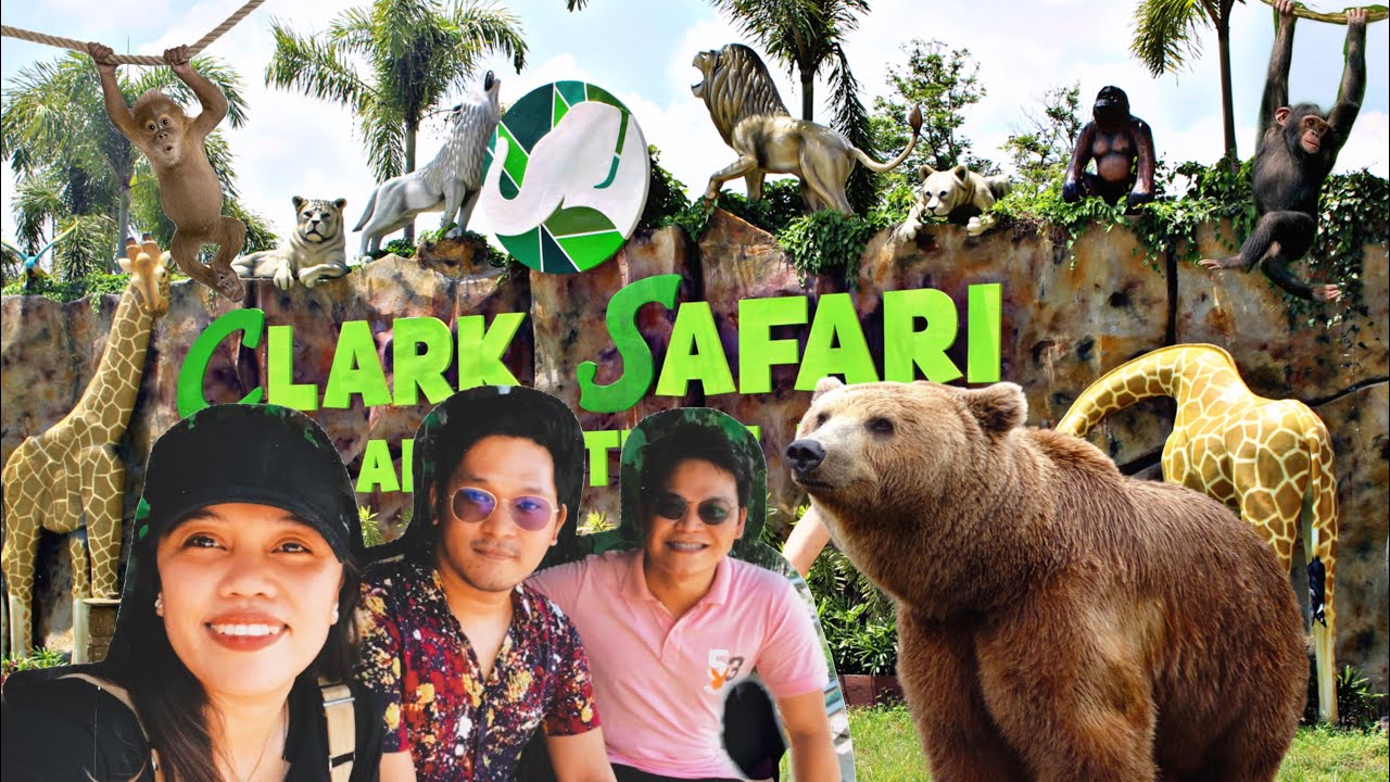 Visiting Clark Safari and Adventure Park - YouTube