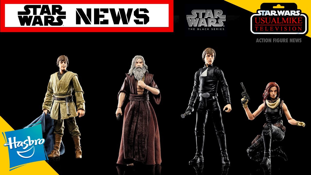 STAR WARS ACTION FIGURE NEWS LEGENDS BLACK SERIES THE LAST COMMAND 4 PACK REVEALED!!! - YouTube