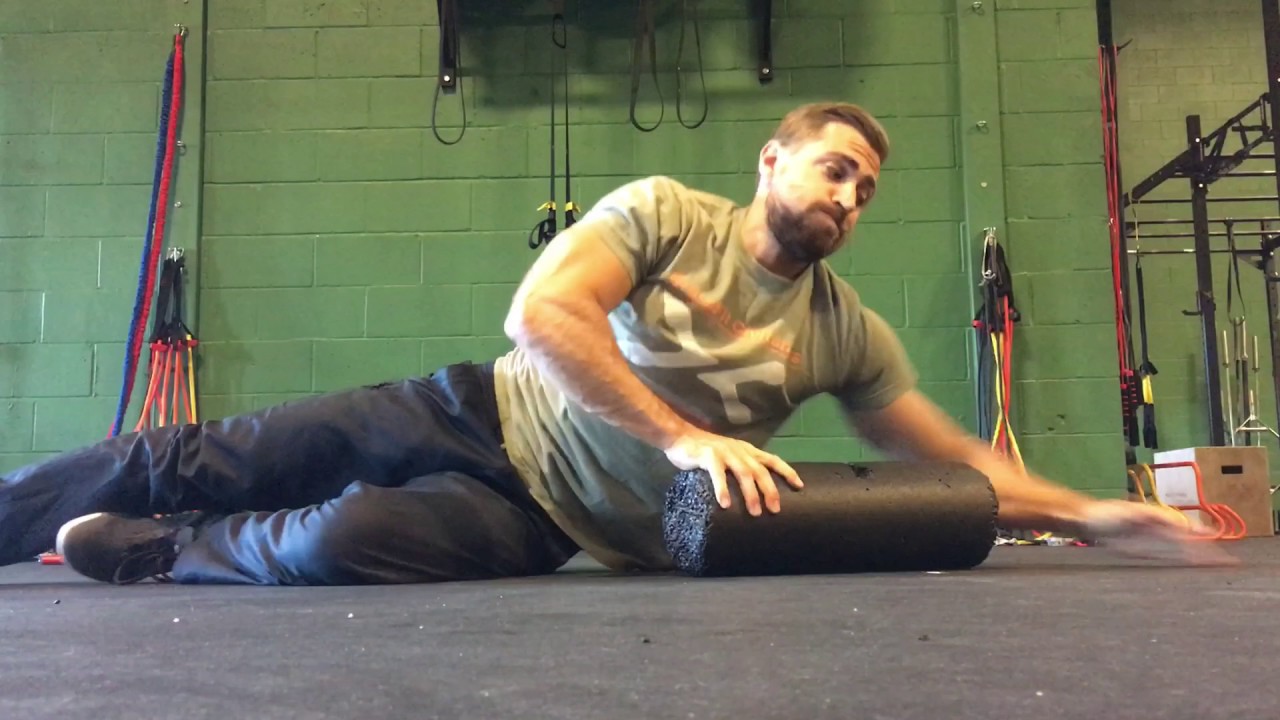 Upper Body Post Workout Foam Rolling - YouTube