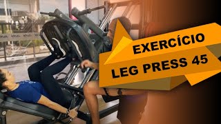 EXERCÍCIO LEG PRESS 45 - como executar corretamente | Doovi