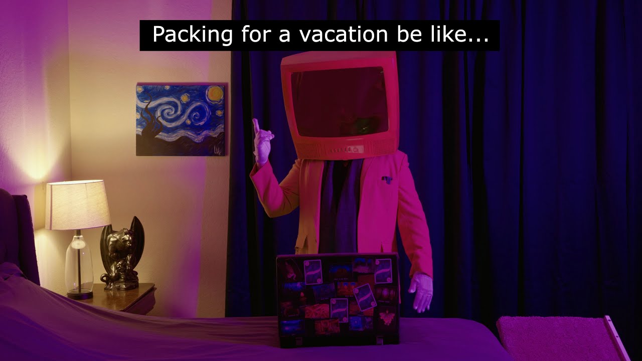 Packing for a vacation be like #Vacation #Shorts #Comedy - YouTube