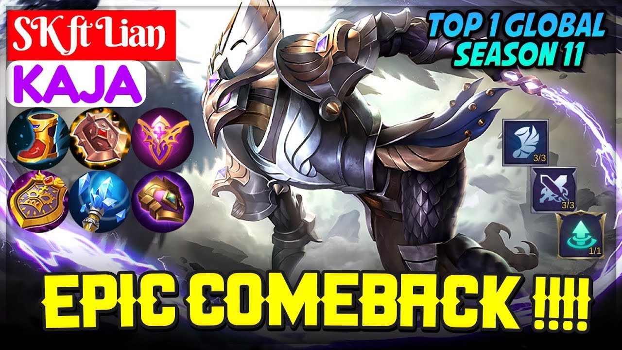 EPIC COMEBACK !!!! [ Top 1 Global S11 ] SK ft Lian Kaja - Mobile ...