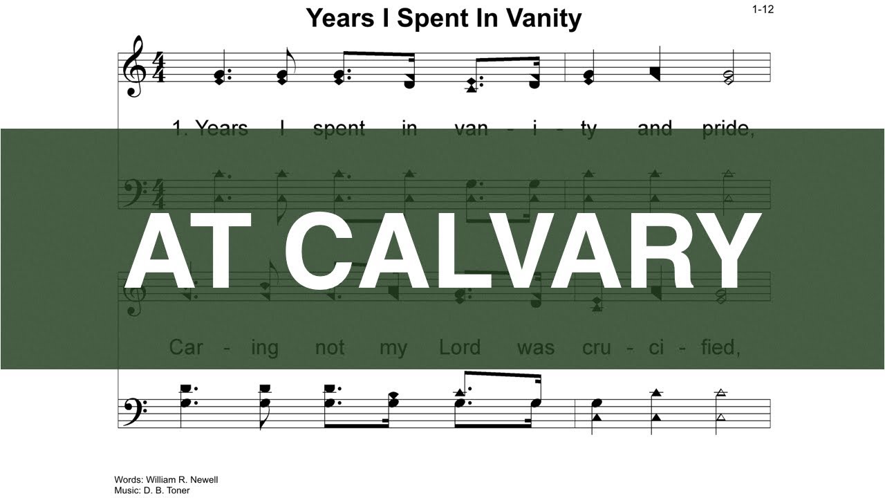 Hymn: At Calvary - YouTube