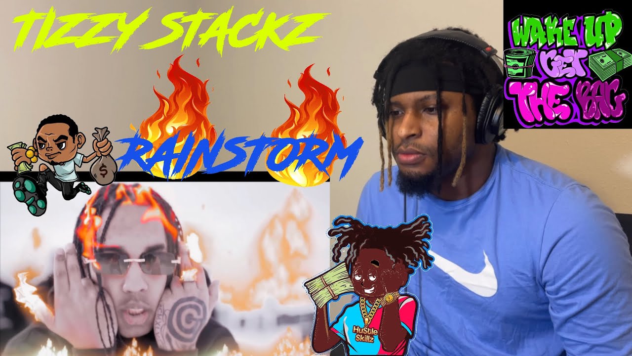 new artist Tizzy Stackz - Rainstorm | Mob World Reaction - YouTube