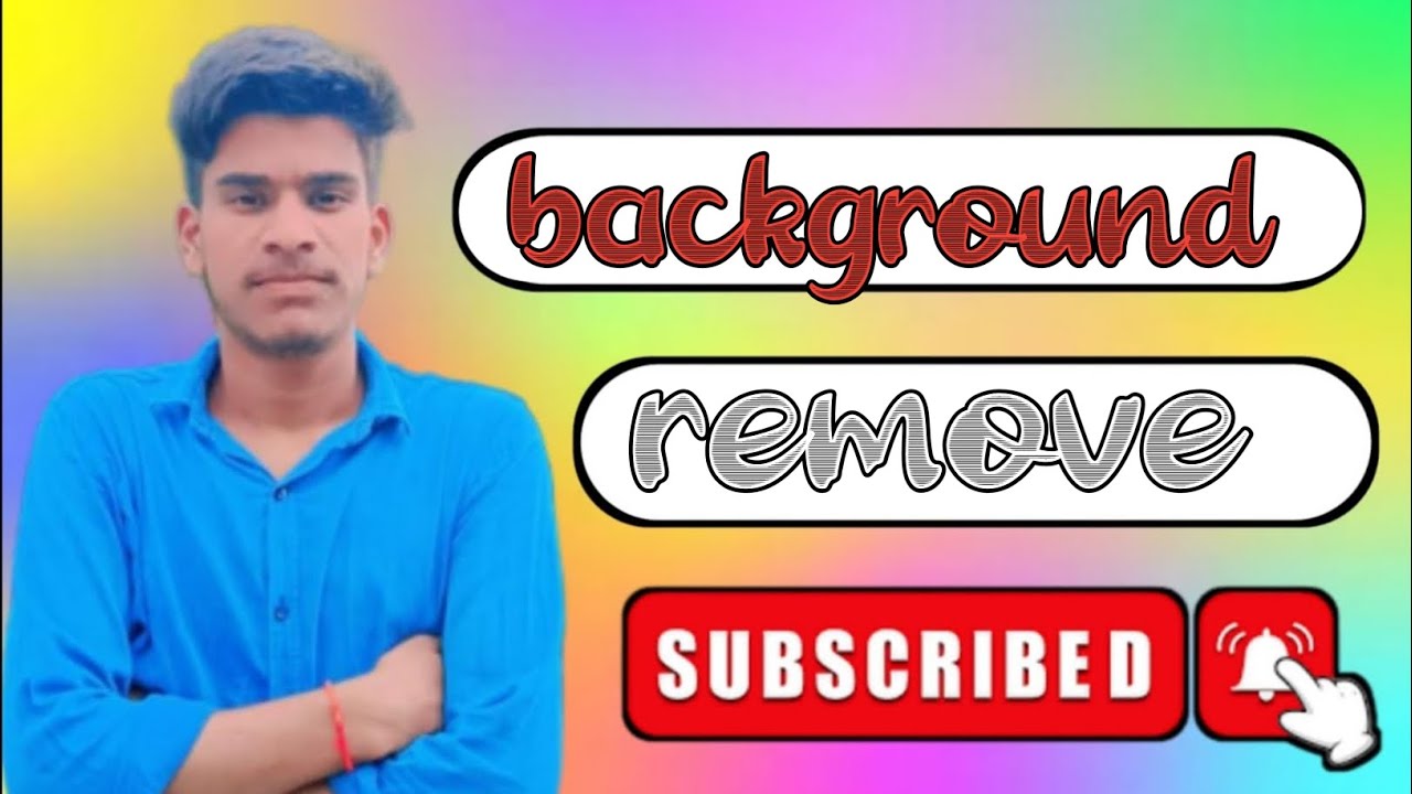 Background remove kaise kare vn tech technical vivek bhai - YouTube