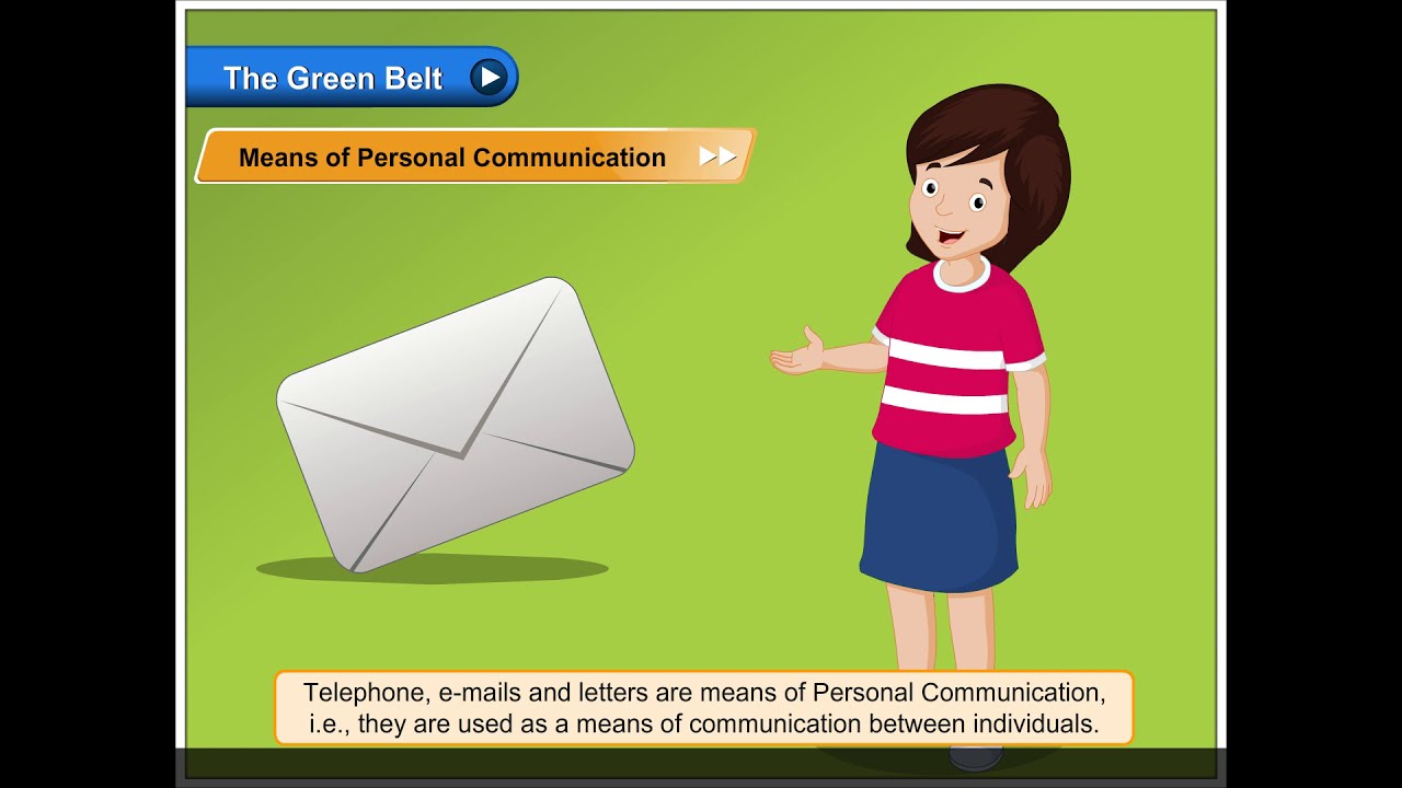 Means Of Personal Communication