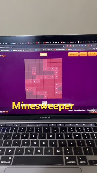 Minesweeper Game Beginners Reactjs Project Code Minesweeper Eeper Coder Reactjs Javascript