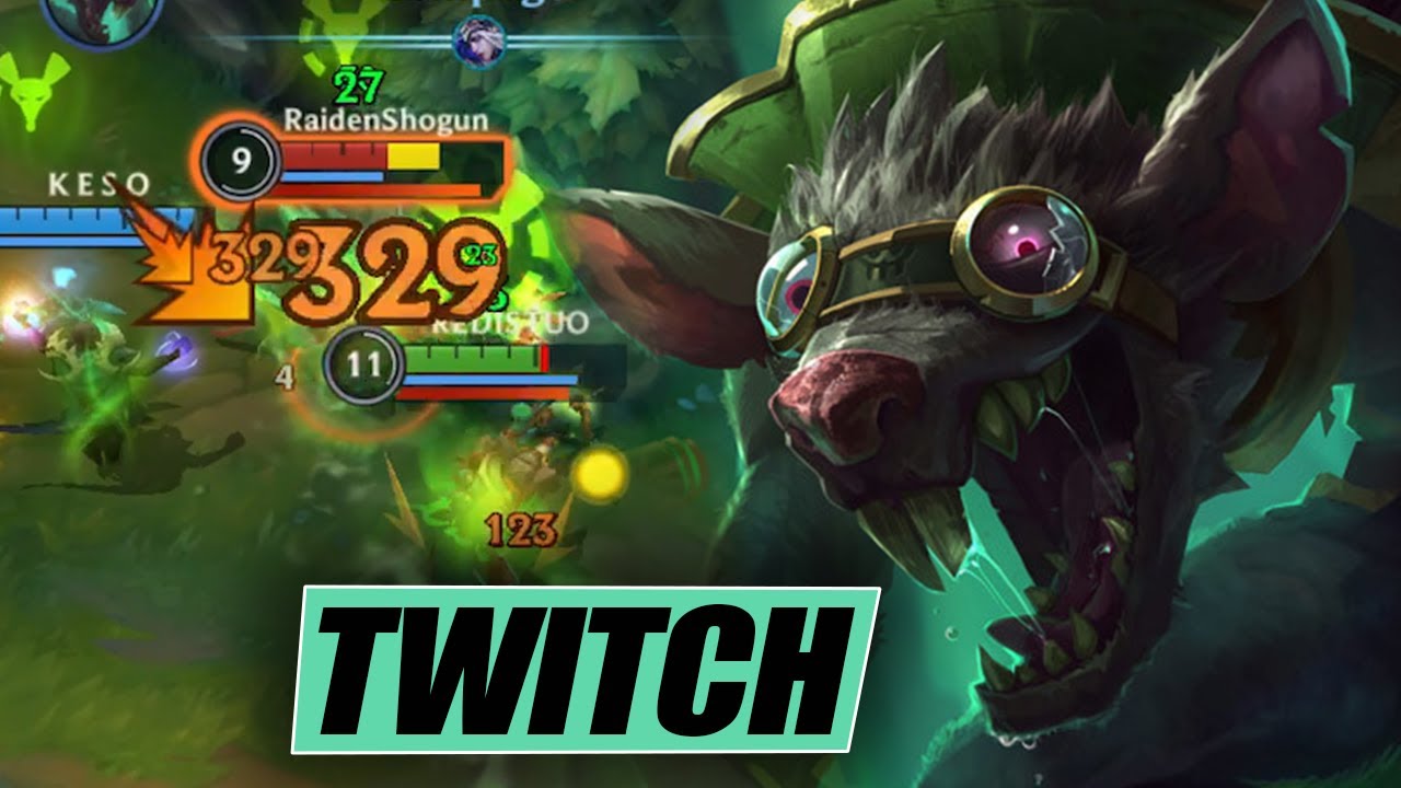 WILD RIFT TWITCH GAMEPLAY | NEW OP CHAMPION (BUILD & RUNES) - YouTube