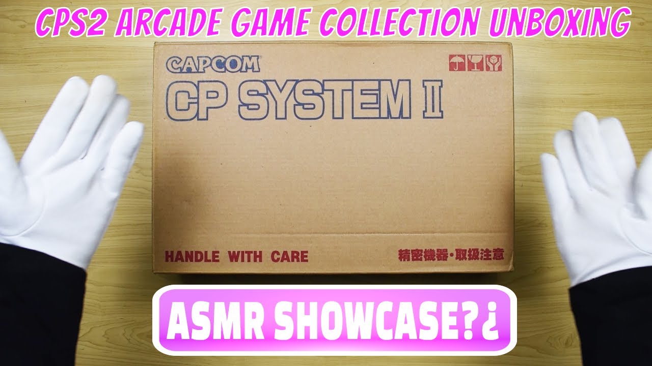 Capcom CPS2 Arcade Collection Unboxing + Original Artworks/POP - ASMR ...