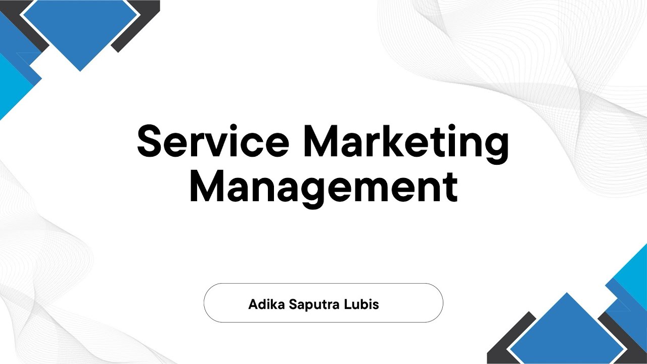 Service Marketing Management - YouTube