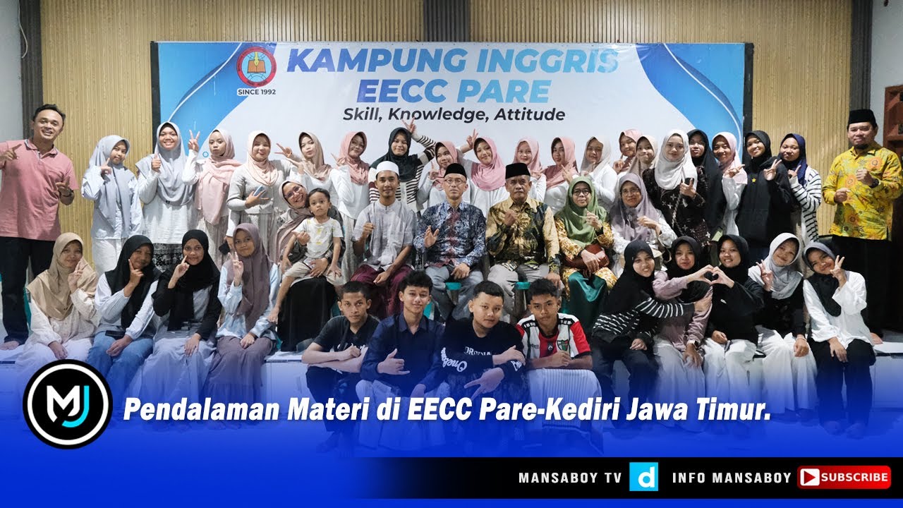 "Berangkat" I Belajar Bahasa Inggris di EECC Pare-Kediri Jatim - YouTube