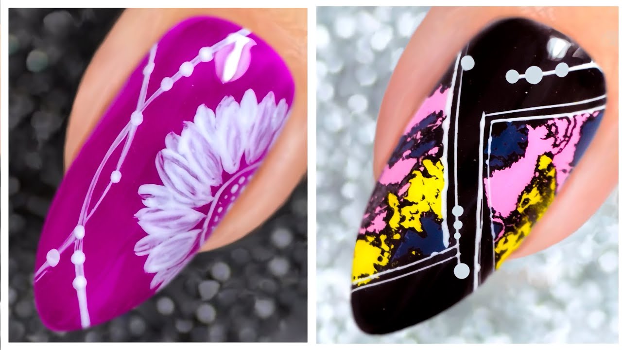 DIY Prees on Nails | New Nail Art Design | Puma Nails | Nails ...
