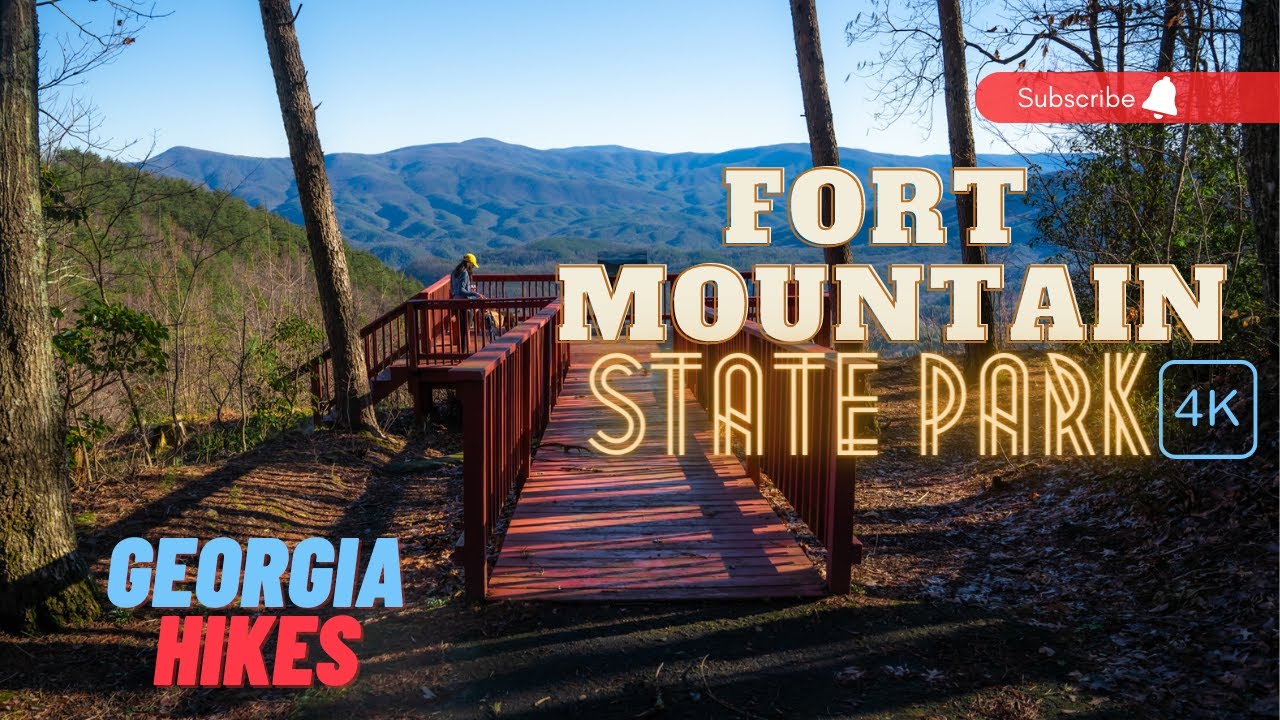 Fort Mountain State Park in 4K | Georgia State Parks | Georgia Hike ...