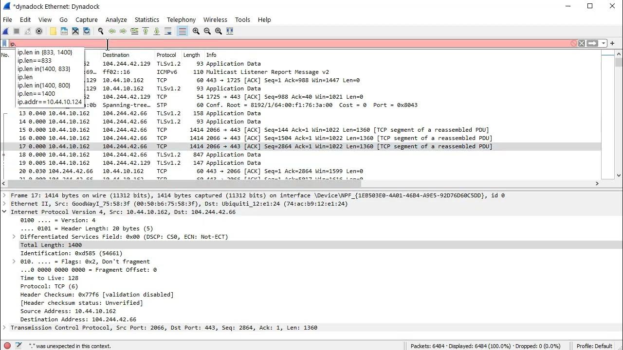 Wireshark Display Filter Tip - YouTube