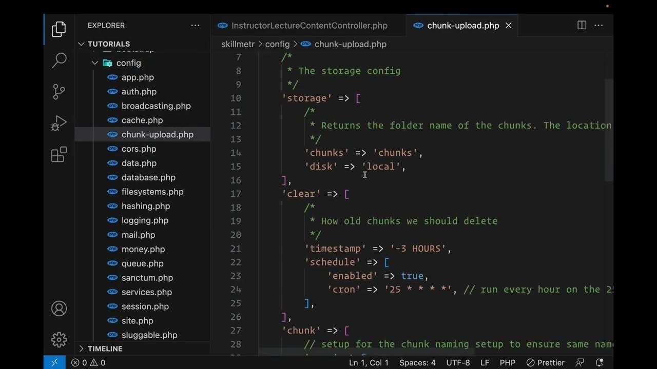 54. Chunk Video upload: Laravel + Nuxt Udemy Clone - YouTube