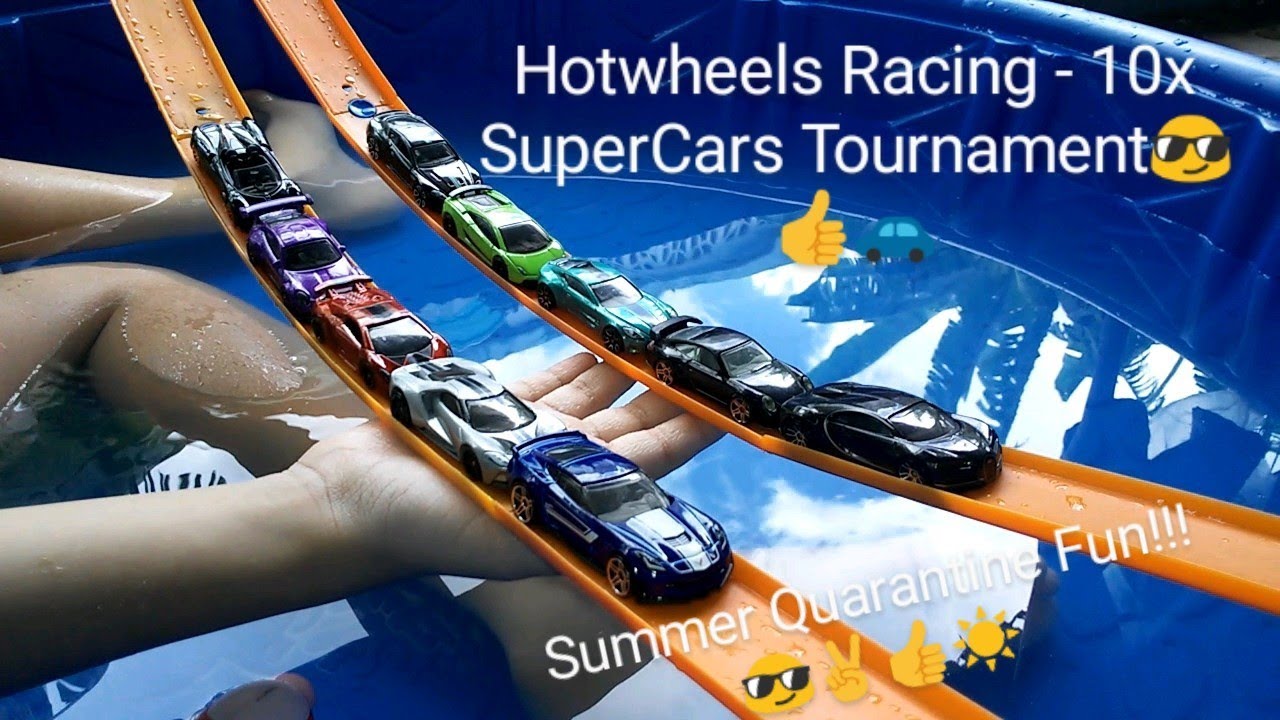 Hotwheels Racing - 10x Super Car Pool Tournament - YouTube