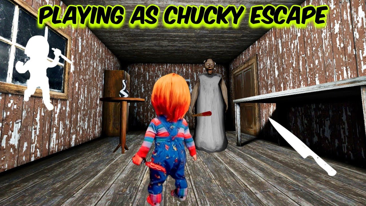 Escape As | Granny Is "Chucky" Mod Sewer Escape | Full Gameplay - YouTube