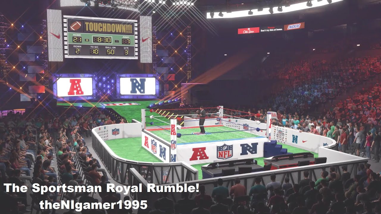 THE SPORTSMAN RUMBLE! WWE 2K22 Royal Rumble Series! - YouTube