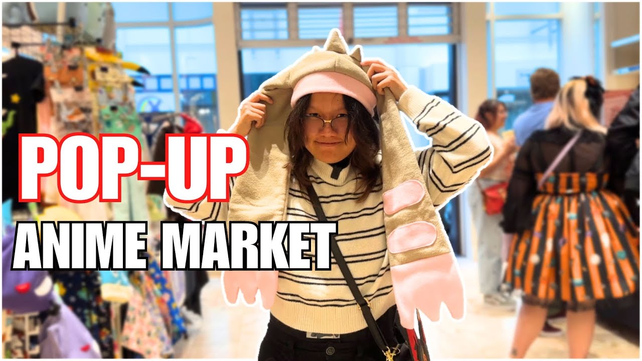 Anime Pop Up Market - Anime Merch - Anime Art - YouTube