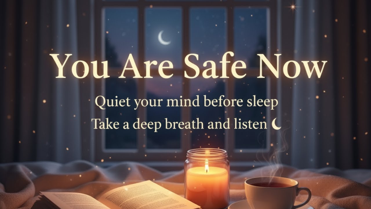 Quieting Anxiety at Night — A Bedtime Talk to Calm a Busy Mind - YouTube
