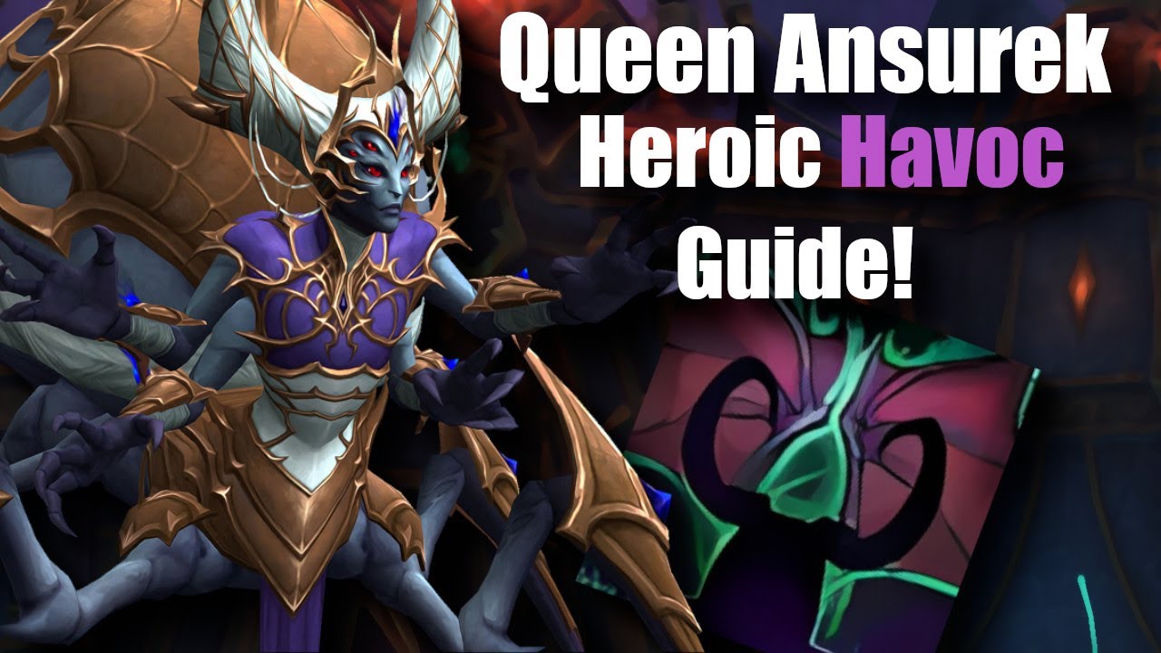 Havoc Demon Hunter Heroic Queen Ansurek Guide! BLAST the Spider! - YouTube