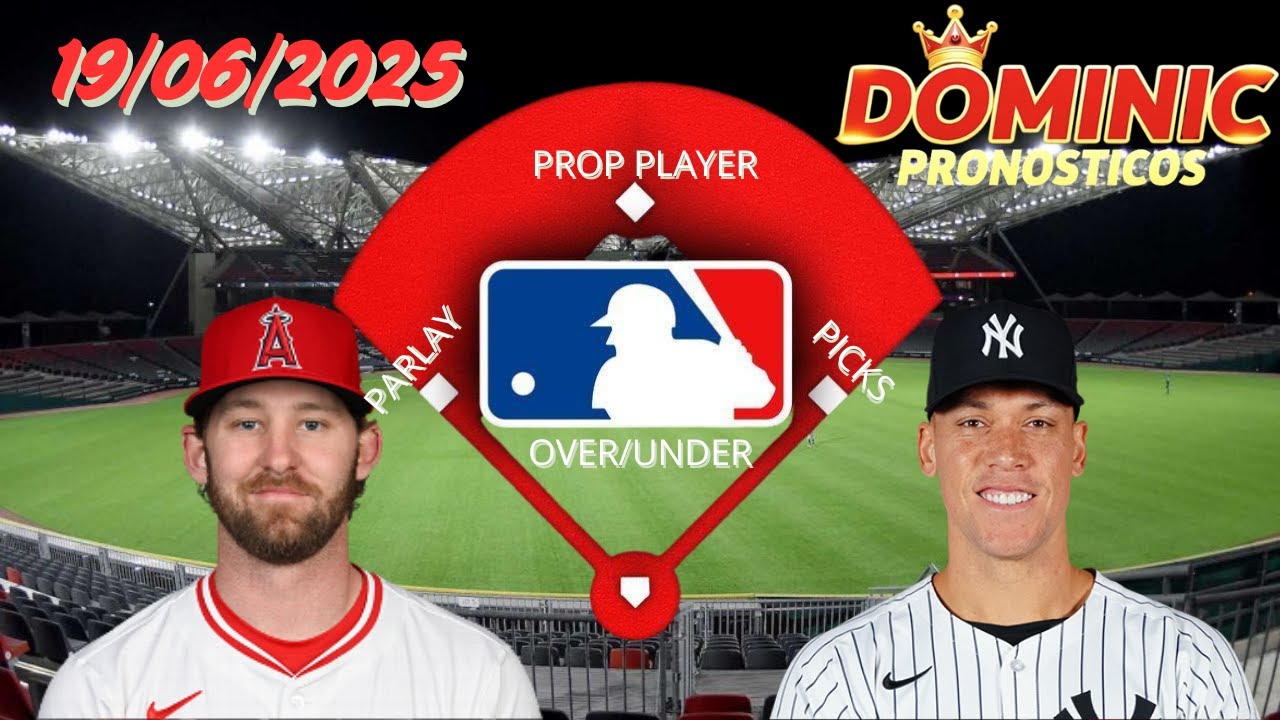 DOMINIC PRONOSTICOS MLB HOY GRATIS 19-06-2025 🔥⚾🔥 #MLB #PICK # ...