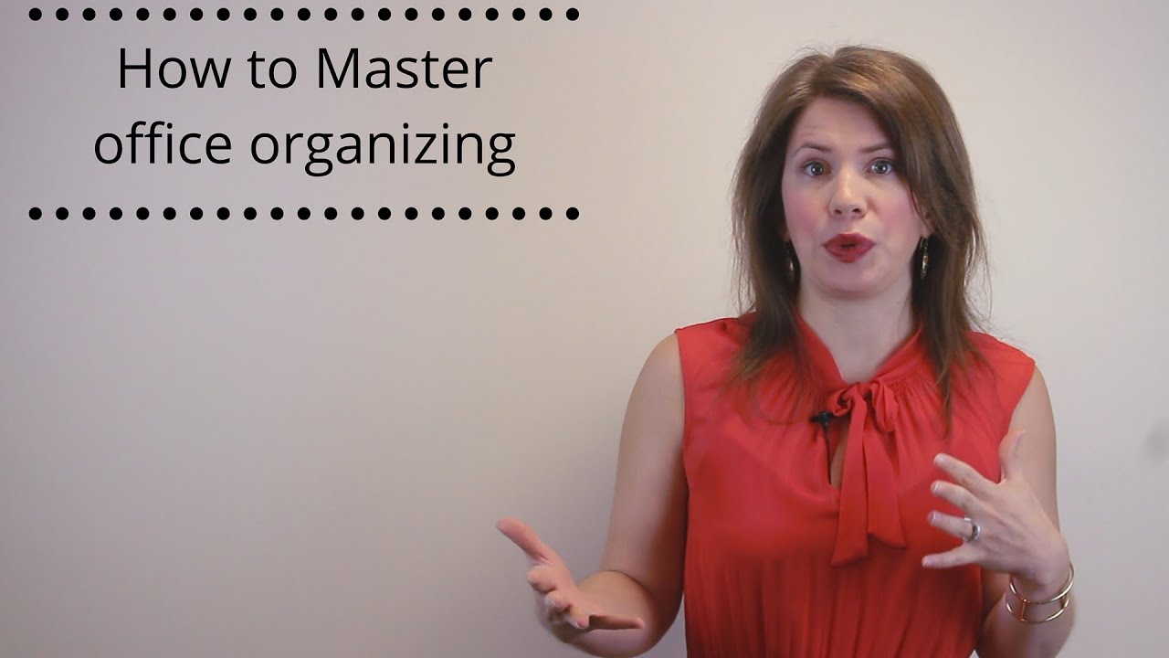 How to Master Office Organization - YouTube