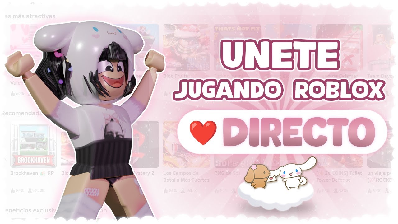 🔴 DIRECTO!! Jugando con Subs 🥰 Roblox ♡ - YouTube