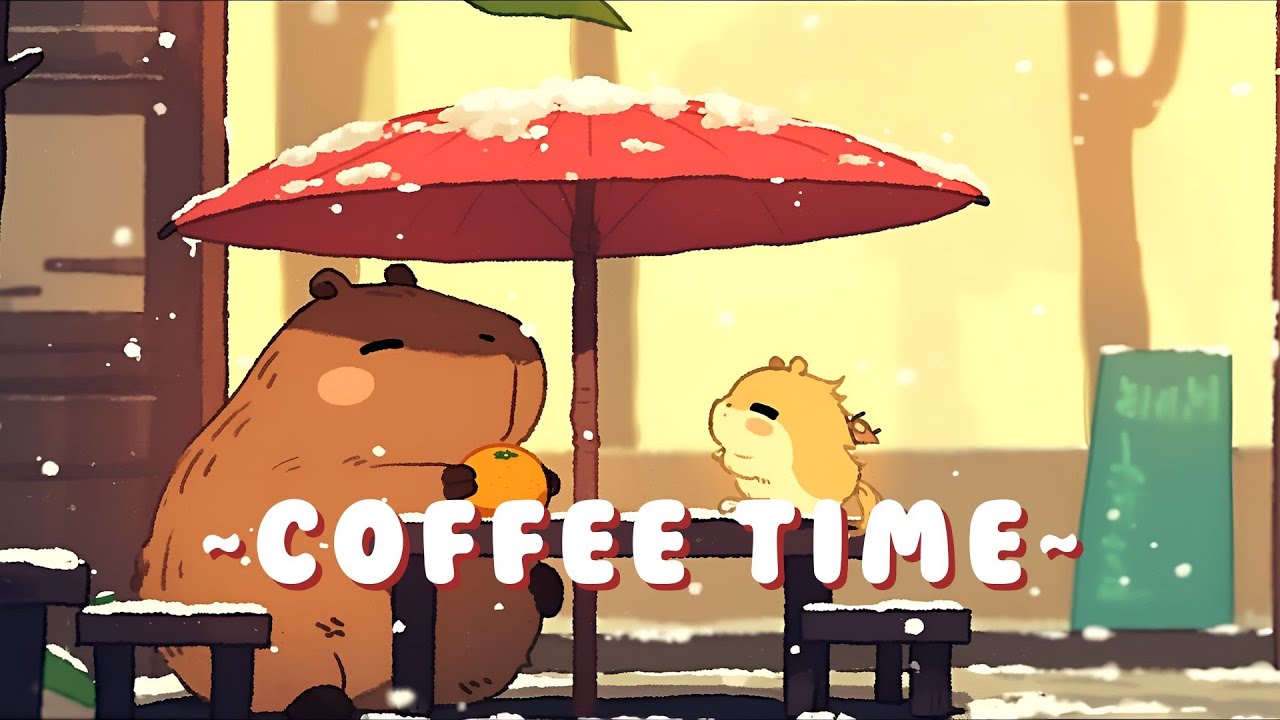 Capybara Music Channel - Study & Chill Music Mix ~ Calm Energy ~ 🦫 📝 ...