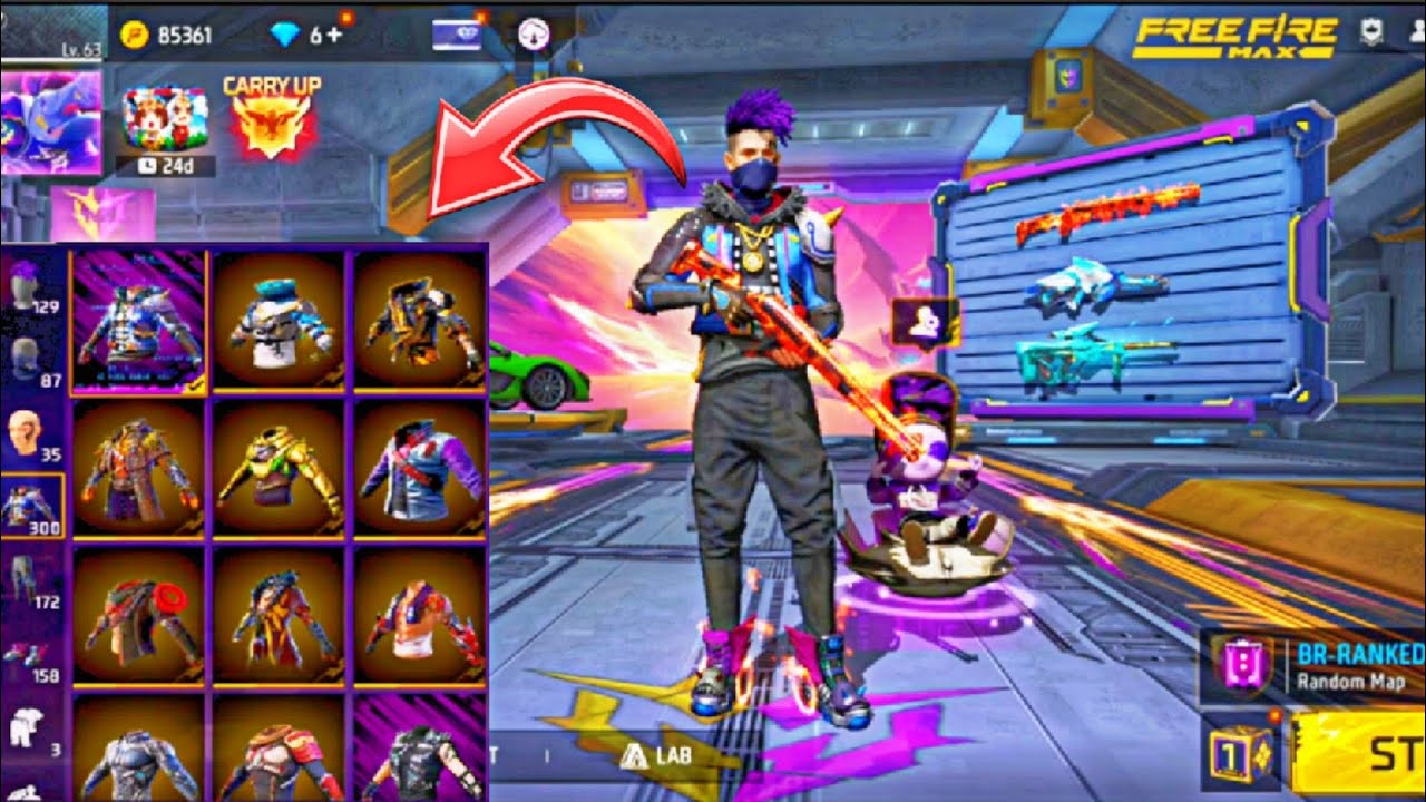 Free Fire Street Boy Bundle ID 🤯 FF ID Collection 💸 Free Fire ...