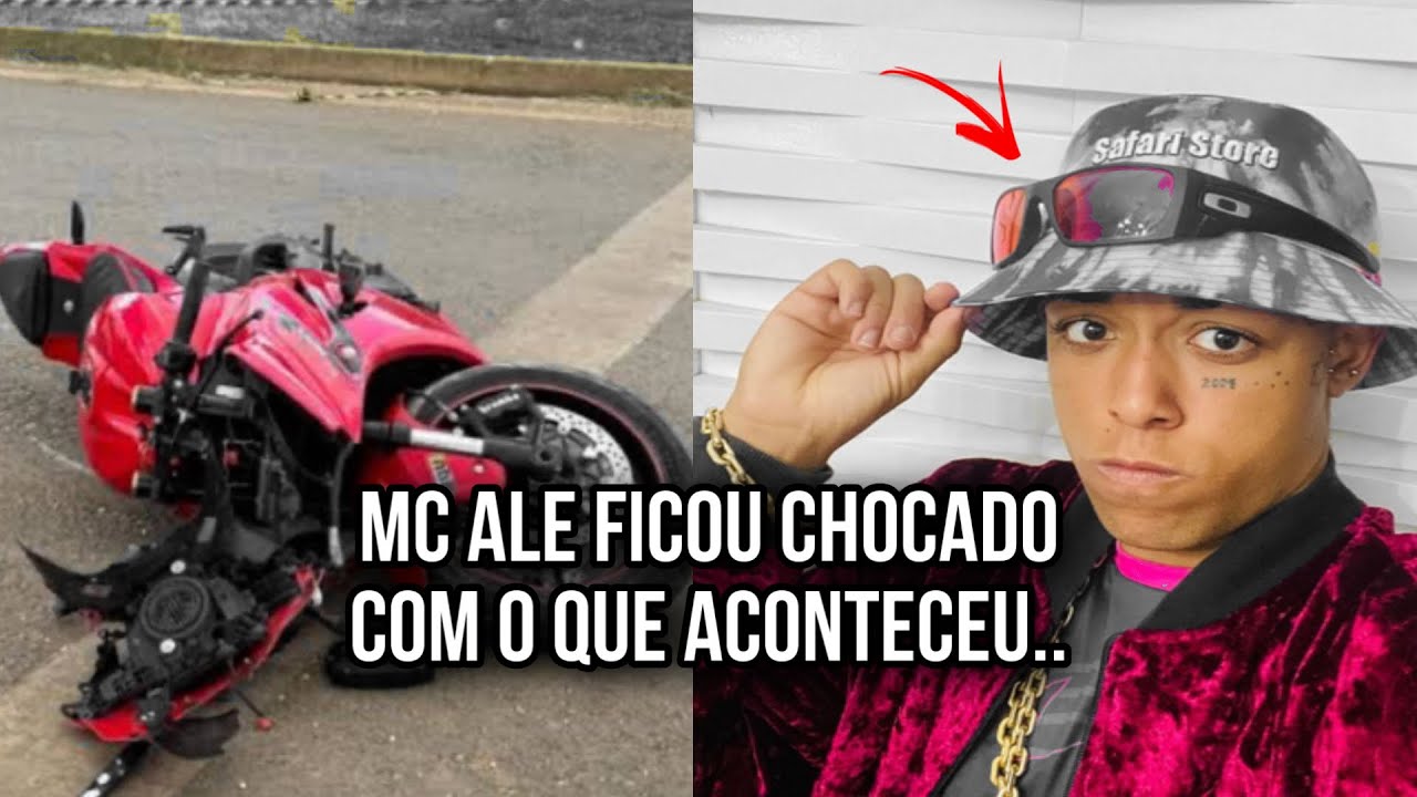 MC ALE fala sobre o AC1DENT3 de MOTO que VIU 😢 - YouTube