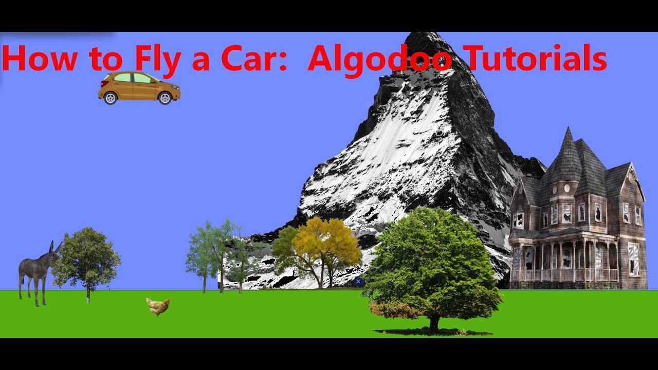 Flying Car | Algodoo | Tutorial 18 - YouTube