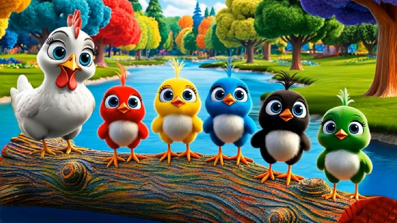 Five Little Chicks + Boo Boo Song | Zeen Joy Nursery Rhymes & Kids ...