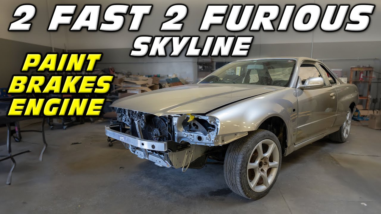 2Fast 2Furious Skyline Engine Build & Finally Silver! (2003 Edition ...