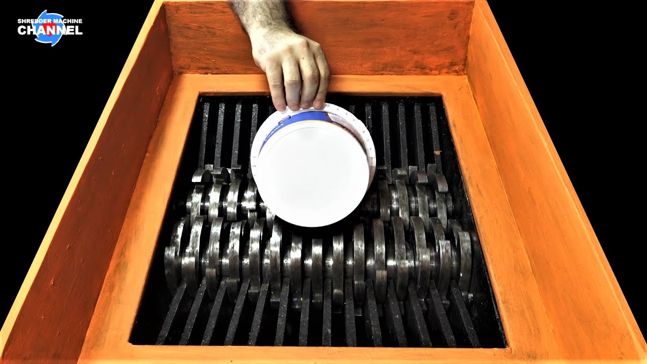 Shredder Machine - Oddly Satisfying - Shredding Stuff - Shredding ...