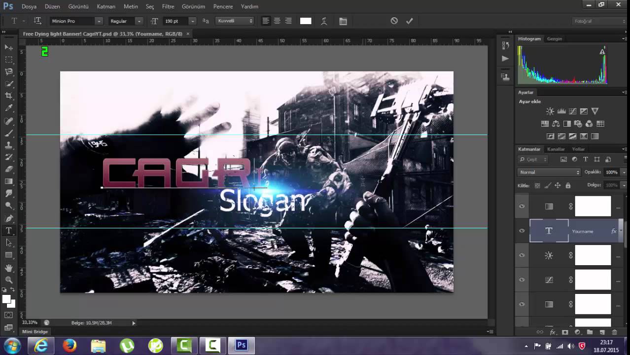 Free Dying Light Banner Template-CagriYT - YouTube