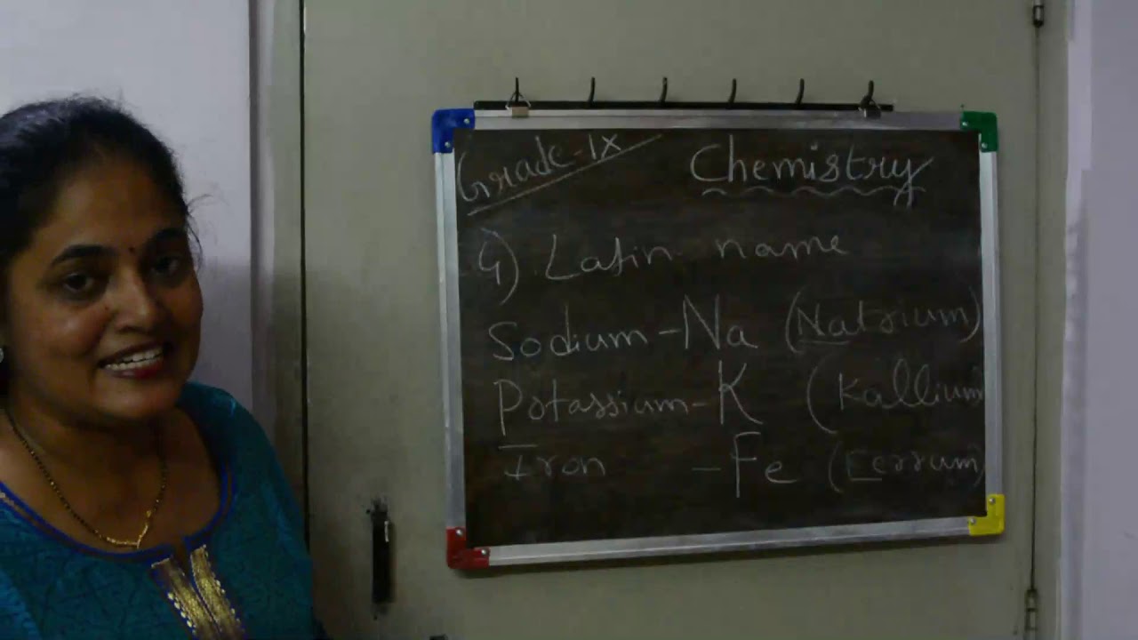 Class 9 Chemistry(Elements and symbols) - YouTube