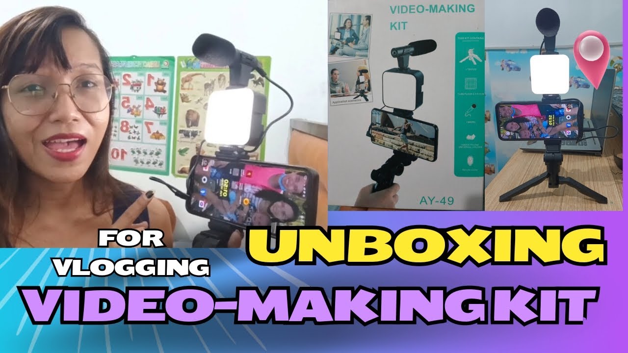 Unboxing Video Making Kit | For Vlogging - YouTube
