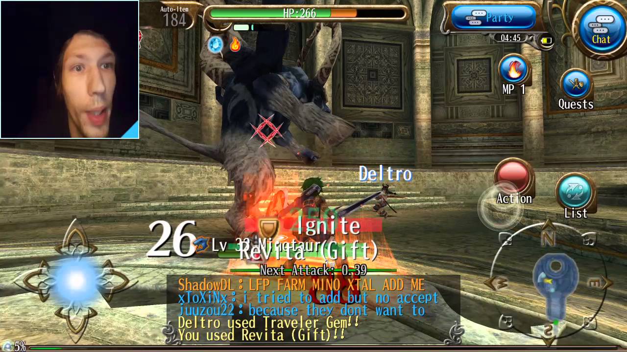 Toram Online boss raid minotaur lvl 24 - YouTube