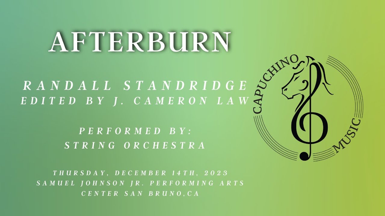 Afterburn by Randall D. Standridge Edited by J. Cameron Law - YouTube