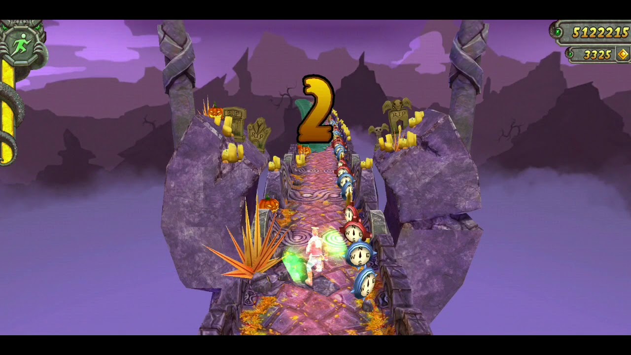 Boost Powerup Quest USE 10 TIMES TEMPLE RUN 2 SPOOKY SUMMIT MAP - YouTube